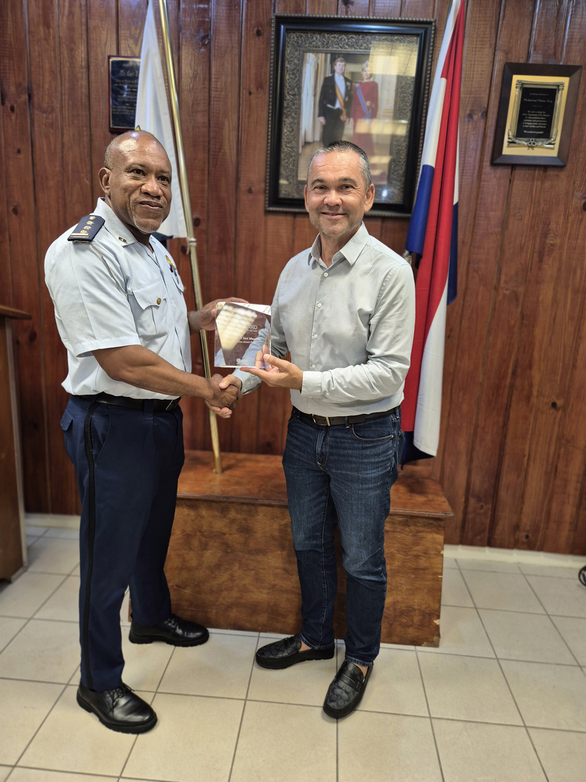 Police Force of Sint Maarten Receives SAG Special Achievement Award in GIS
