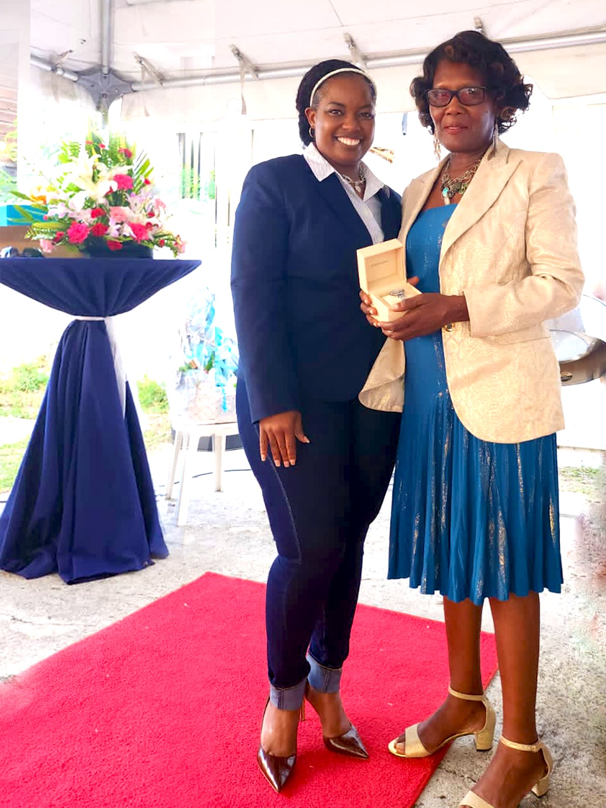 Minister Richardson and KPSM honors Deborah Ann Rombley in a Retirement ...