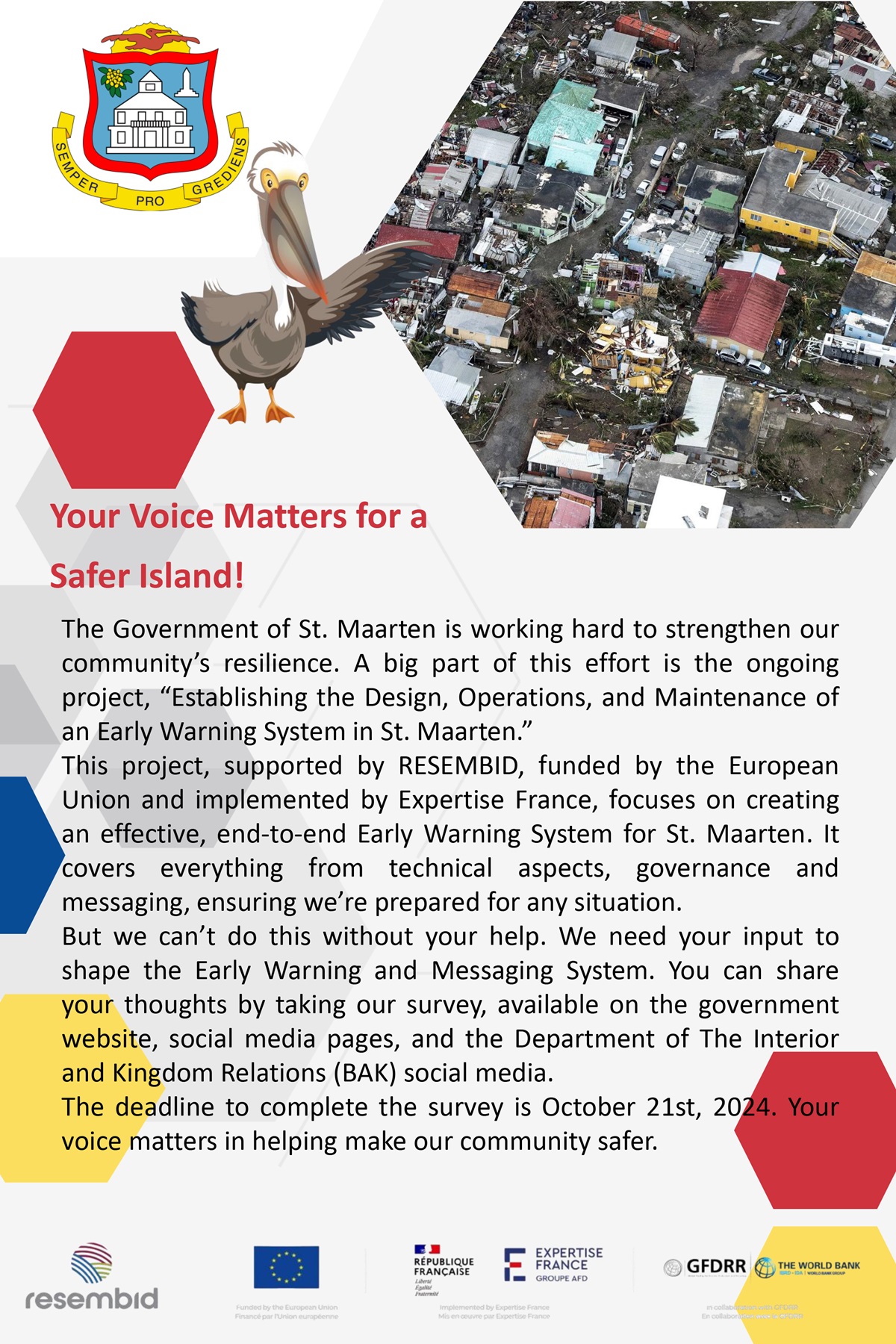 Community input needed for Early Warning & Messaging System Survey