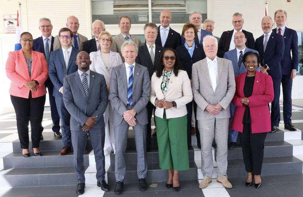 Working visit of the Dutch First Chamber of Parliament Committee ...